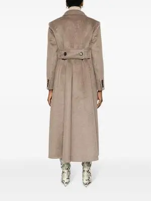 Max Mara Double-breasted Cashmere Blend Coat