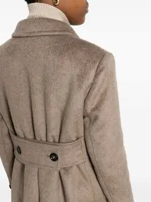 Max Mara Double-breasted Cashmere Blend Coat