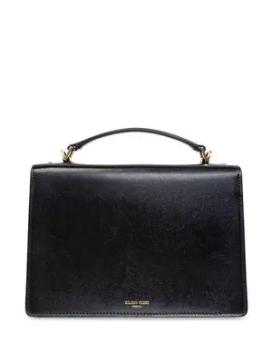 GOLDEN GOOSE Venezia Leather Tote - Black