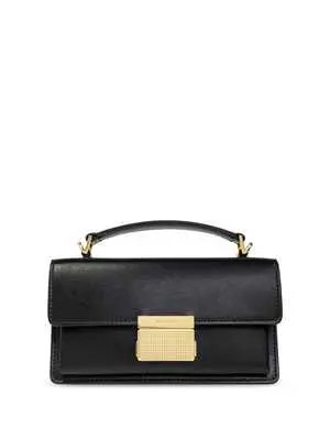 GOLDEN GOOSE Venezia Leather Tote - Black