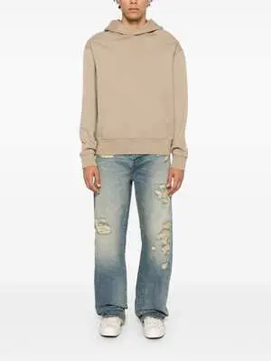 PURPLE BRAND Distressed Straight-leg Jeans