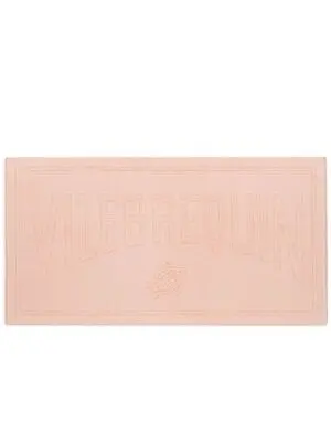Vilebrequin Jacquard-logo Beach Towel - Orange