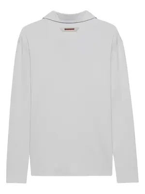 Sease Supima-cotton Polo Shirt - Grey