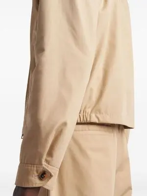 Prada Gabardine-weave Jacket - Neutrals