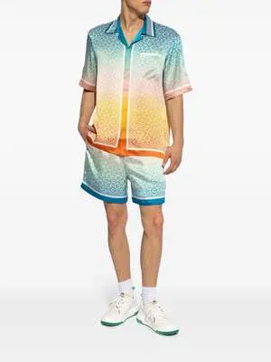 Casablanca Gradient Monogram Deck Shorts