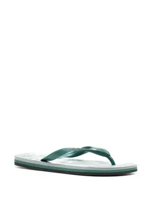Maison Kitsuné X Havaianas Flip Flops - Green