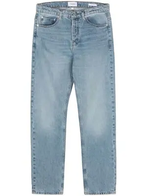 FRAME The Straight Stonewashed Jeans