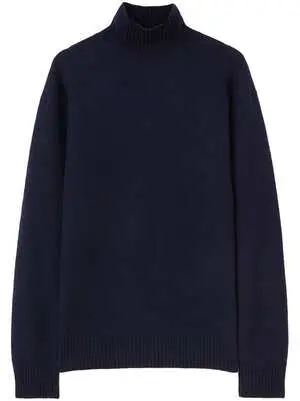 JIL SANDER Chain-link Wool Jumper