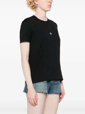 Givenchy 4g-embroidered T-shirt - Black
