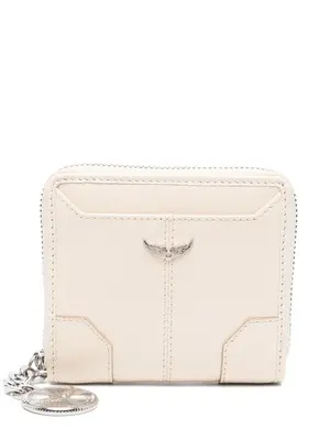 Zadig&Voltaire Sunny Mini Coin Wallet - Neutrals