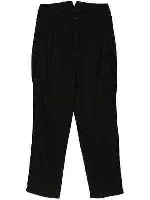 Y’s Pleat-detail Straight-leg Trousers