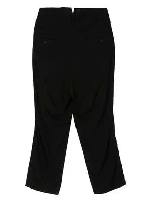 Y’s Pleat-detail Straight-leg Trousers