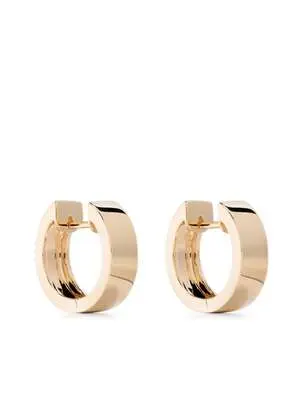 ANITA KO 18kt Yellow Huggie Hoop Earrings - Gold