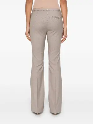 COURREGES Tailored Checked Trousers