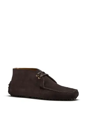 Car Shoe Lace-up Ankle Boots