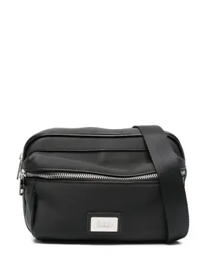 Karl Lagerfeld Logo-plaque Belt Bag - Black