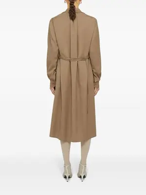 JIL SANDER Straight-point Collar Wool Dress