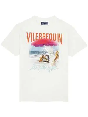 Vilebrequin Graphic-print Cotton T-shirt - White