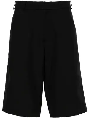 Coperni Logo-plaque Tailored Bermuda Shorts