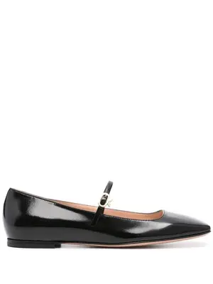Gianvito Rossi Square Toe Flats For Women