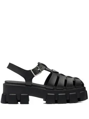 Prada Platform Wedge Sandals