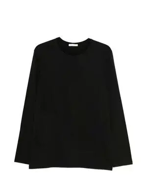 THE ROW Leon Cotton T-shirt - Black