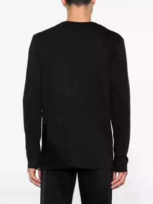 THE ROW Leon Cotton T-shirt - Black