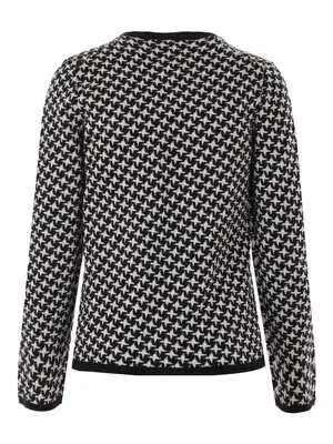 Comme Des Garçons Intarsia-knit Wool Jumper