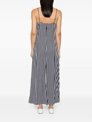 Tommy Hilfiger Sleeveless Striped Maxi Dress - Blue
