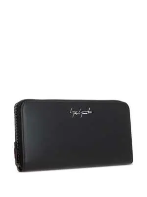 Yohji Yamamoto Logo-print Leather Wallet