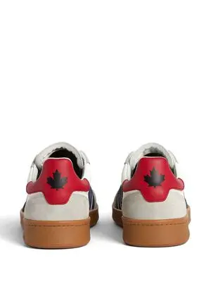 Dsquared2 Panelled Boxer Sneakers - White