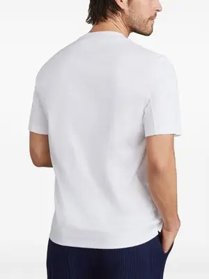 Brunello Cucinelli Slogan-print Crew-neck T-shirt