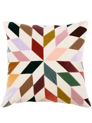 CHRISTINA LUNDSTEEN Nova Velvet Cushion - Neutrals