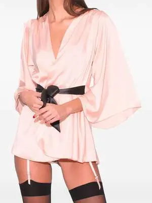 FLEUR DU MAL Angel-sleeve Robe