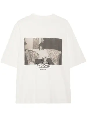 ANINE BING Graphic-print Organic Cotton T-shirt