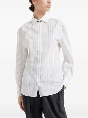 Brunello Cucinelli Striped Button-up Shirt