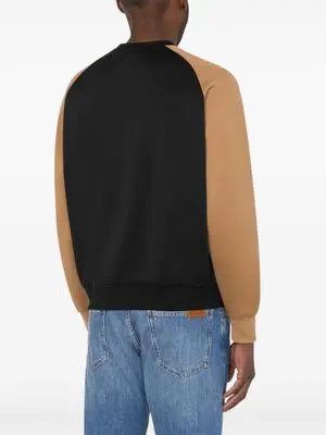 Moschino Colour-block Crew-neck Sweatshirt