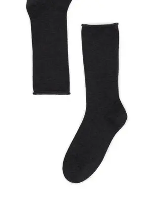 Brunello Cucinelli Wool-blend Calf Socks