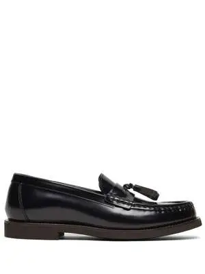Brunello Cucinelli Monili-tassel Polished Leather Loafers