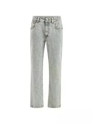 Brunello Cucinelli Mid-rise Tapered Jeans - Blue