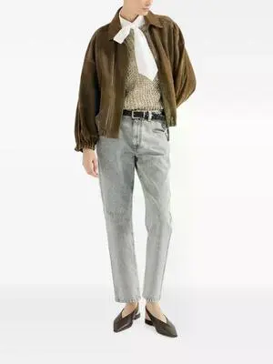 Brunello Cucinelli Mid-rise Tapered Jeans