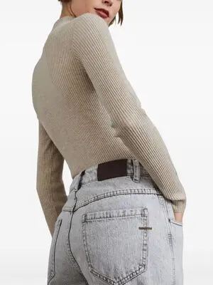 Brunello Cucinelli Mid-rise Tapered Jeans - Blue