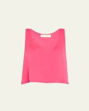 Ramy Brook Margaret Cropped Tank Top