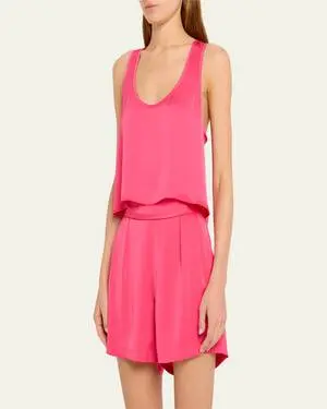 Ramy Brook Margaret Cropped Tank Top