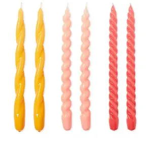 HAY Mix Candles Long Set Of 6