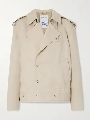 Burberry Canvas Trench Coat