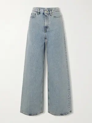 TOTEME High-rise Wide-leg Jeans