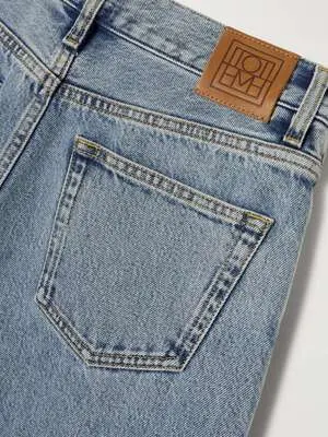 TOTEME High-rise Wide-leg Jeans