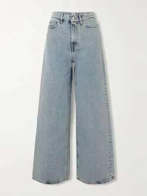 TOTEME High-rise Wide-leg Jeans