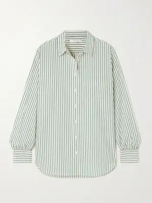 FRAME Striped Cotton Shirt
